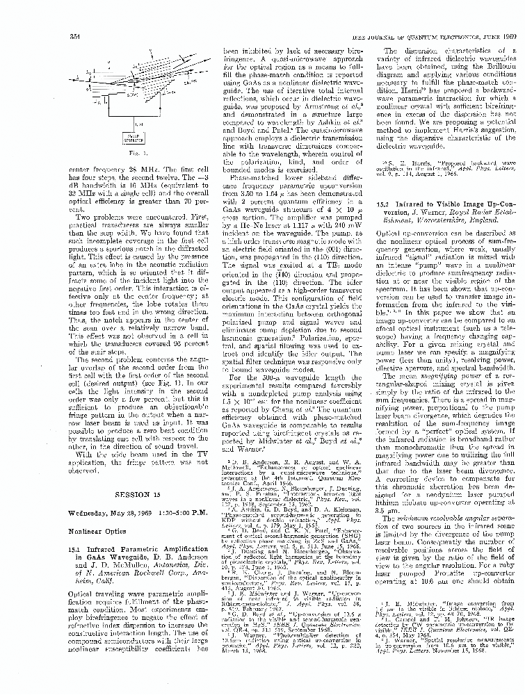 Infrared to visible image up-conversion | IEEE Journals & Magazine ...