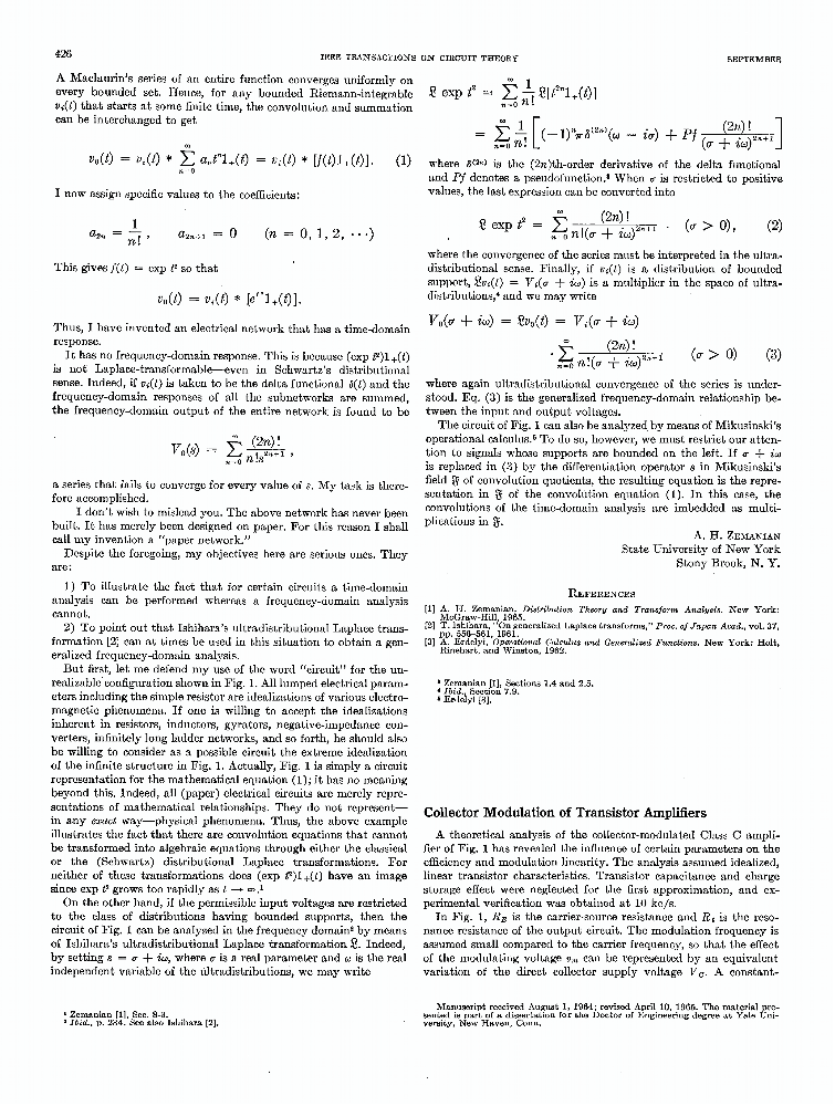 Collector Modulation of Transistor Amplifiers | IEEE Journals ...