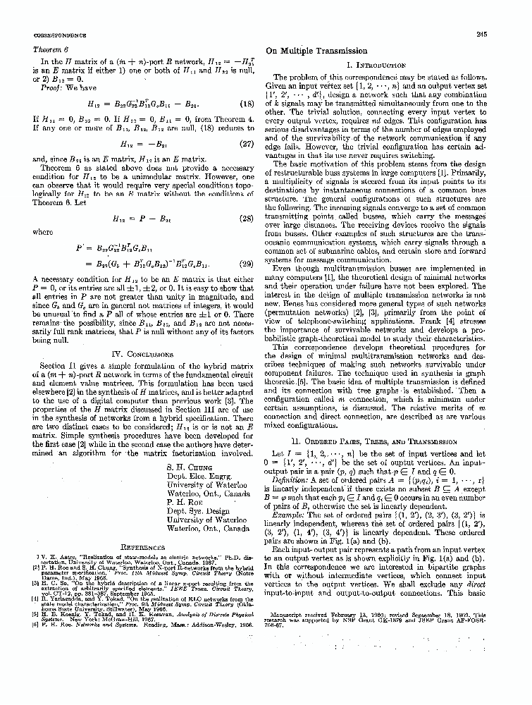 On Multiple Transmission Ieee Journals And Magazine Ieee Xplore