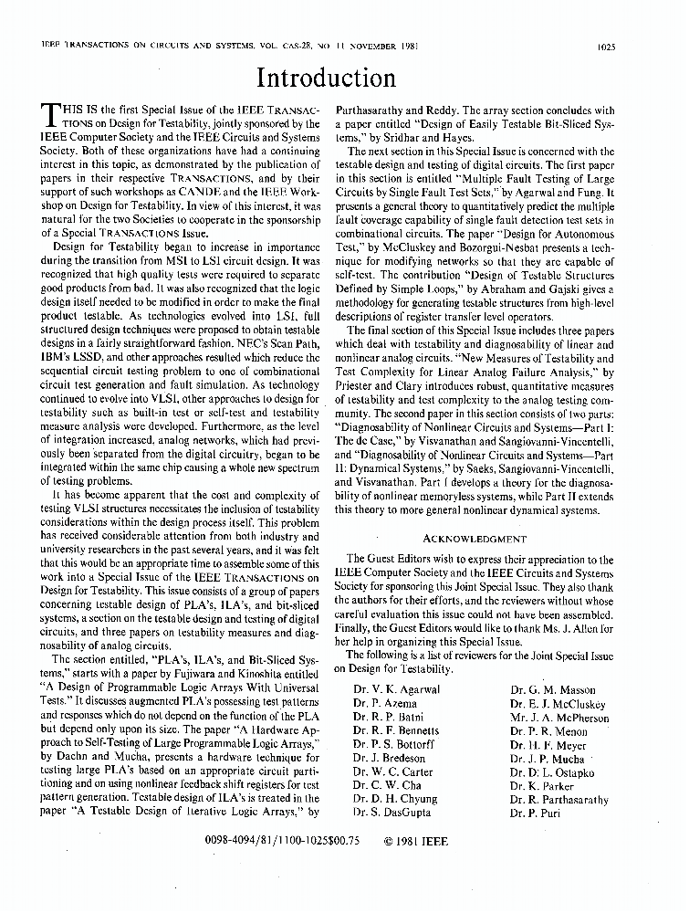 Introduction to special issue | IEEE Journals & Magazine | IEEE Xplore