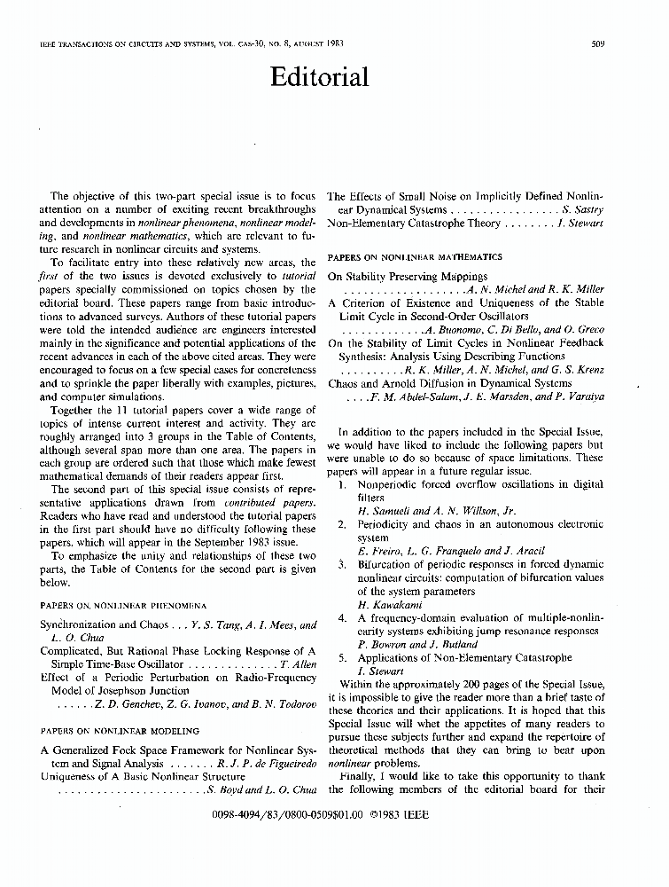 Editorial | IEEE Journals & Magazine | IEEE Xplore