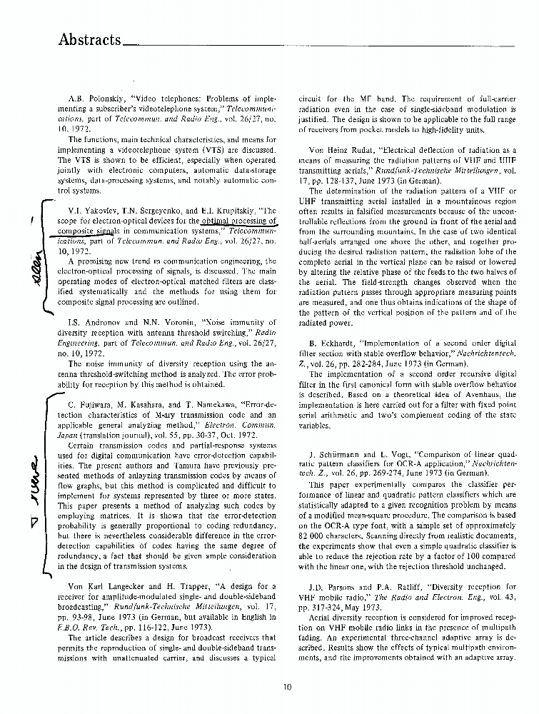 Abstracts | IEEE Journals & Magazine | IEEE Xplore