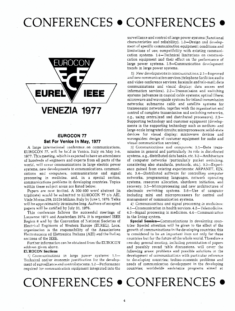 Conferences | IEEE Journals & Magazine | IEEE Xplore