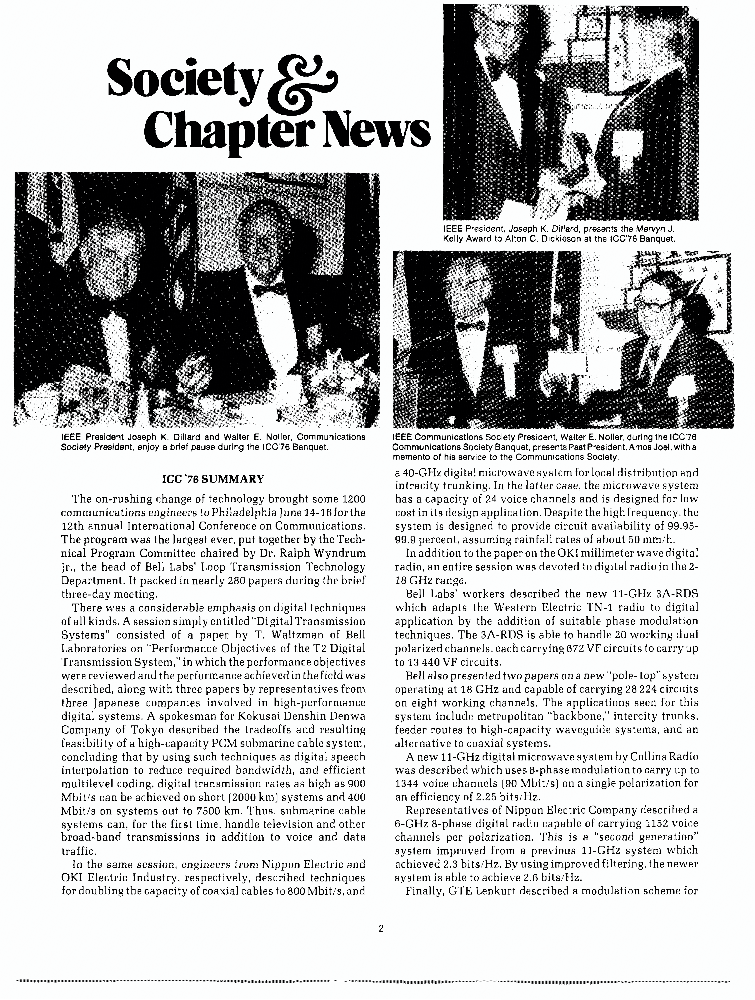 Society & chapter news | IEEE Journals & Magazine | IEEE Xplore