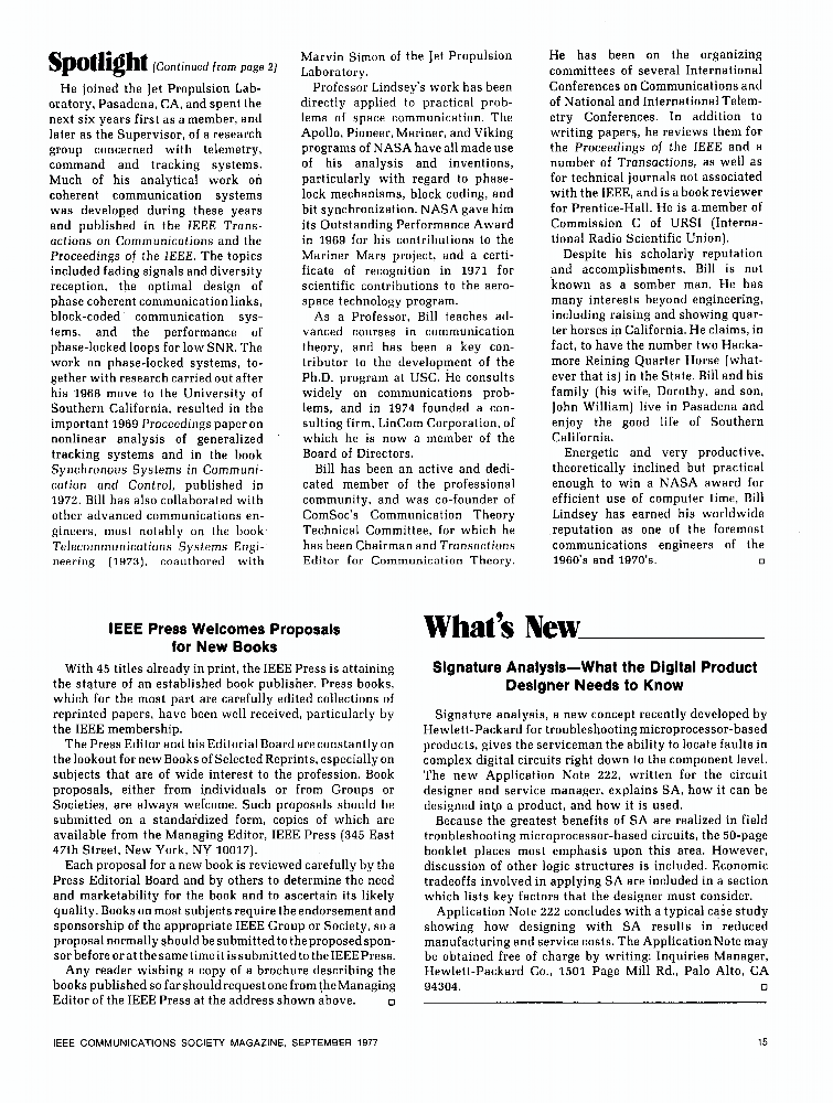 IEEE press welcomes proposals for new books | IEEE Journals & Magazine ...