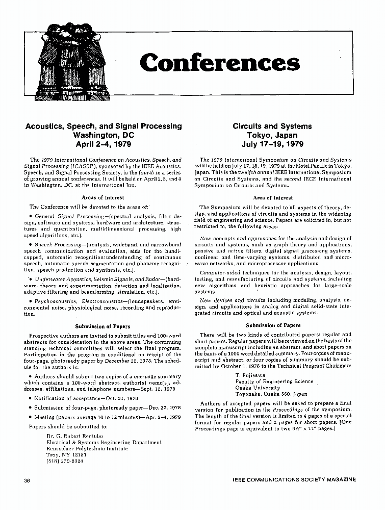 Conferences | IEEE Journals & Magazine | IEEE Xplore
