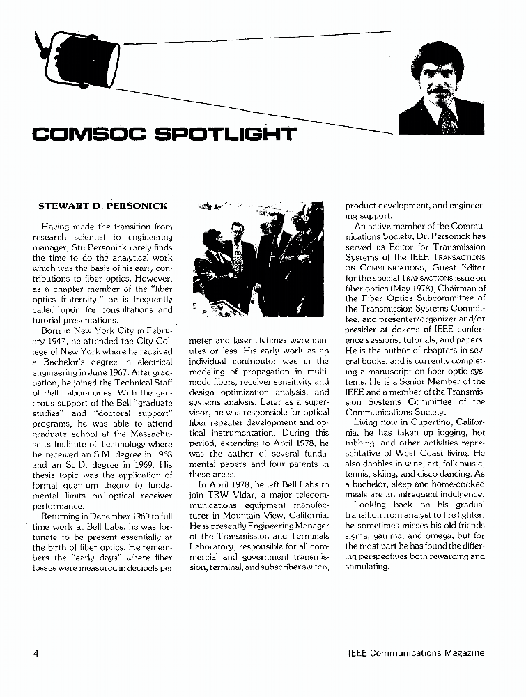 ComSoc spotlight | IEEE Journals & Magazine | IEEE Xplore