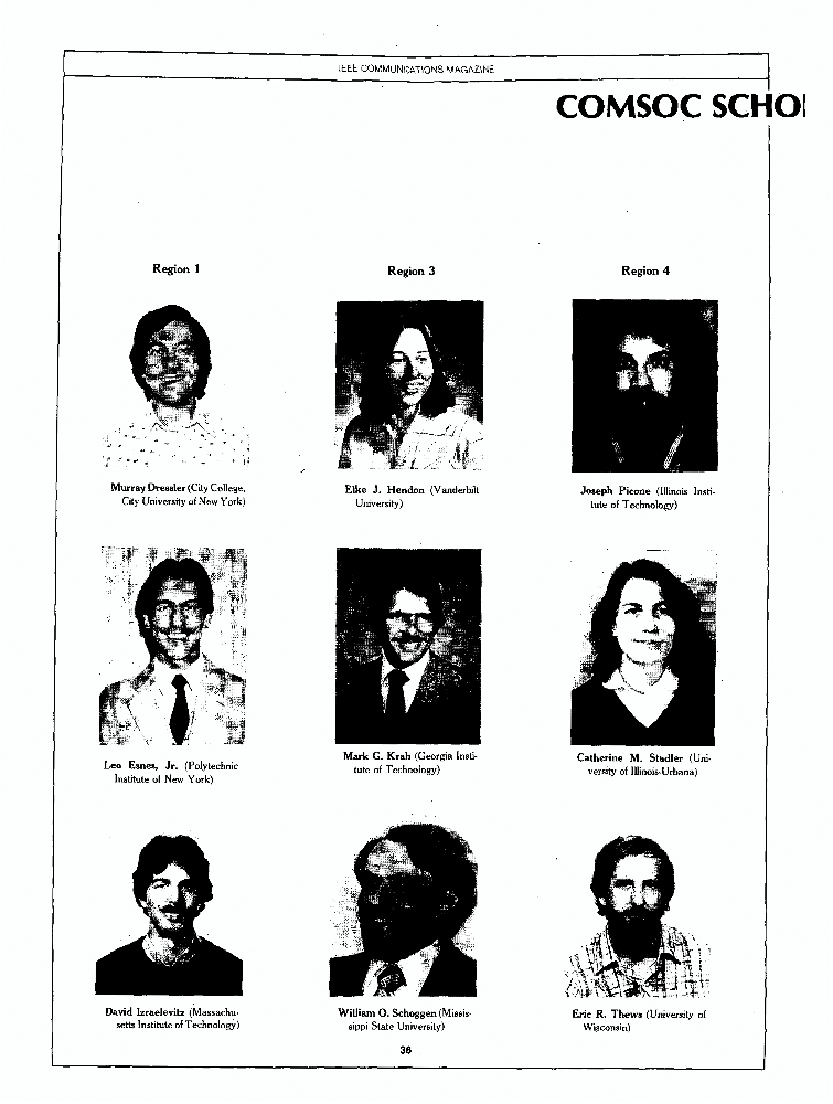 ComSoc scholarship winners | IEEE Journals & Magazine | IEEE Xplore