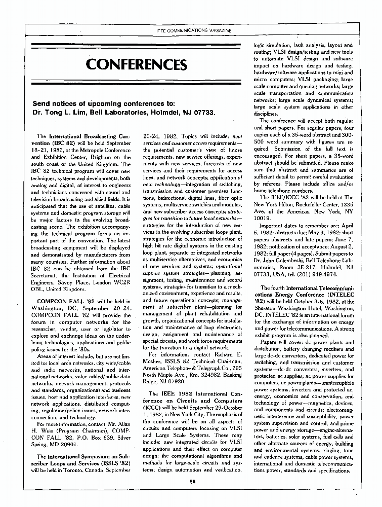 Conferences | IEEE Journals & Magazine | IEEE Xplore