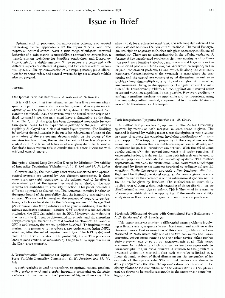 Issue in brief | IEEE Journals & Magazine | IEEE Xplore