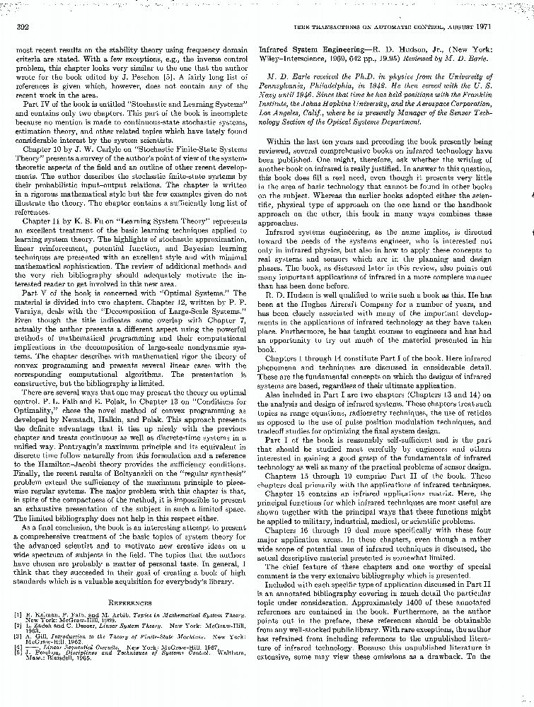 Infrared system engineering | IEEE Journals & Magazine | IEEE Xplore