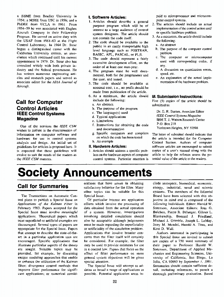 Society announcements | IEEE Journals & Magazine | IEEE Xplore