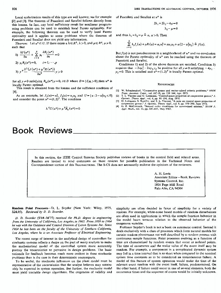 Random point processes | IEEE Journals & Magazine | IEEE Xplore