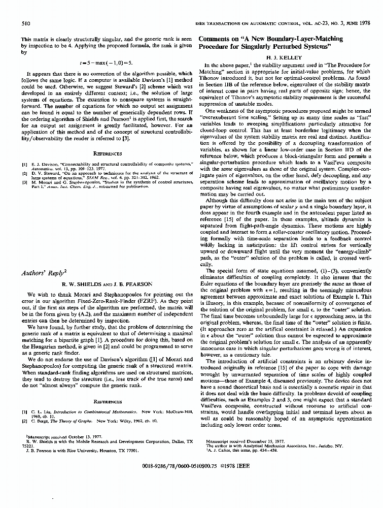 Author's reply | IEEE Journals & Magazine | IEEE Xplore