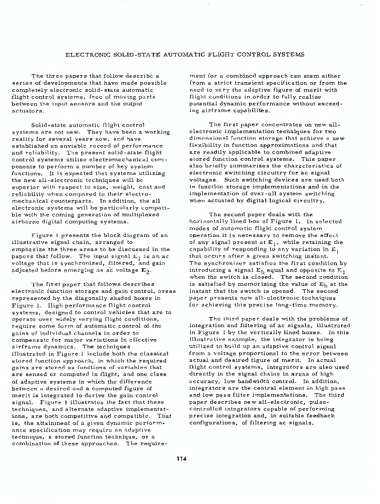 Electronic solid-state automatic flight control systems | IEEE Journals ...