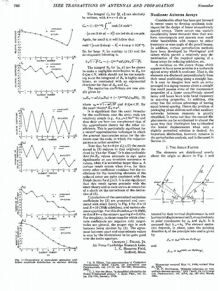 Nonlinear antenna arrays | IEEE Journals & Magazine | IEEE Xplore