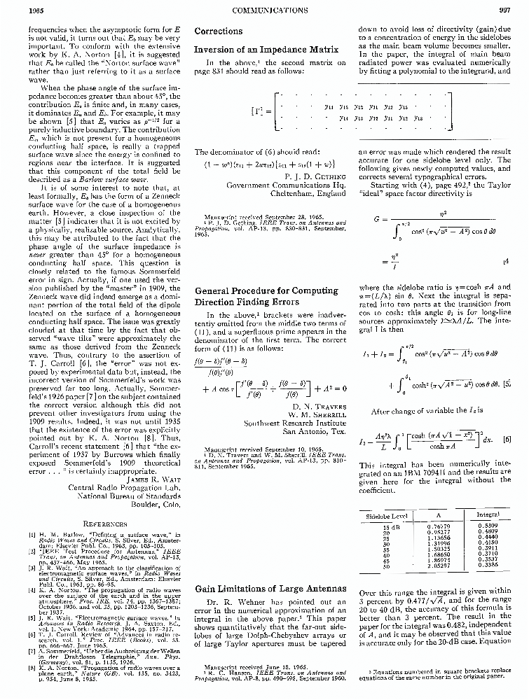General procedure for computing direction finding errors | IEEE ...