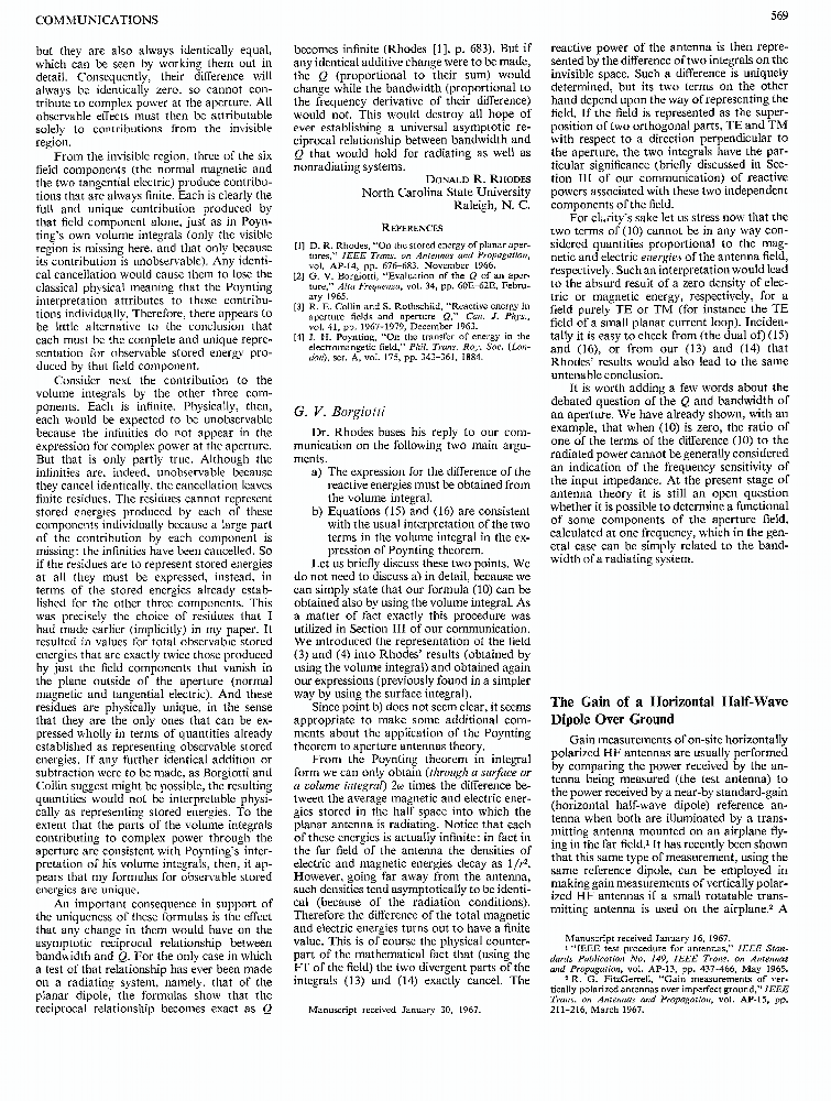 The gain of a horizontal half-wave dipole over ground | IEEE Journals ...
