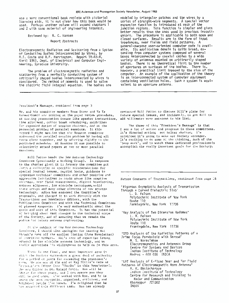 Report Abstracts Ieee Journals And Magazine Ieee Xplore
