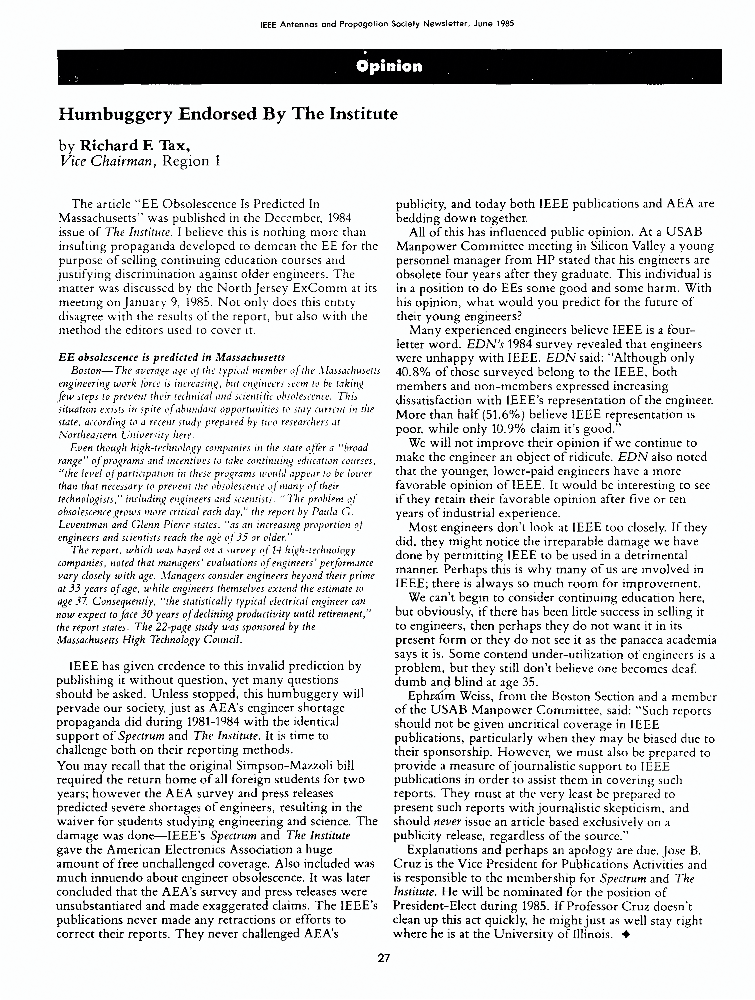 Opinion | IEEE Journals & Magazine | IEEE Xplore