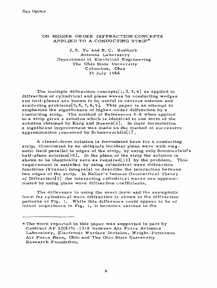 On higher-order diffraction concepts applied to a conducting strip ...