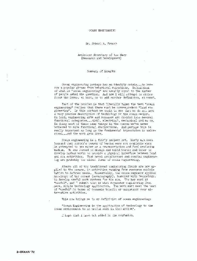 Ocean engineering | IEEE Conference Publication | IEEE Xplore