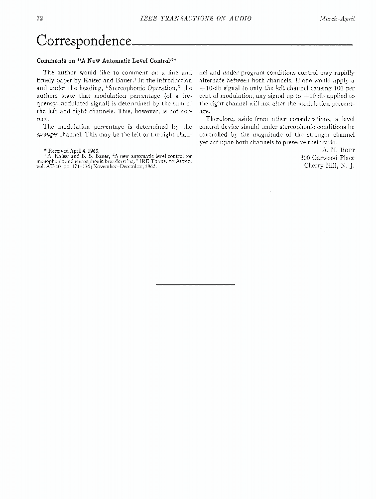 Comments on "A new automatic level control" | IEEE Journals & Magazine ...