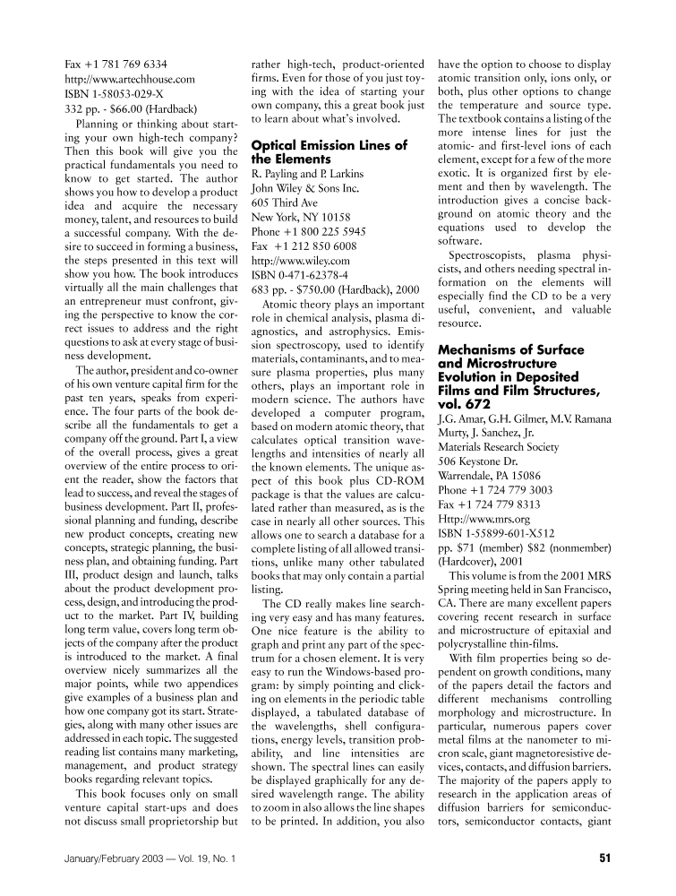 Optical emission lines of the elements [Book Review] | IEEE Journals ...