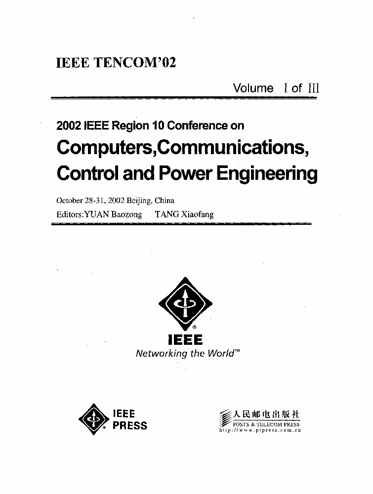 2002 IEEE Region 10 Conference on Computer, Communications, Control and ...