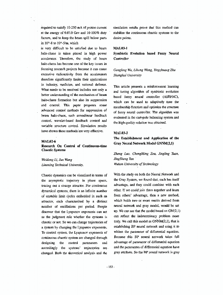 The establishment and application of the gray neural network model GNNM ...