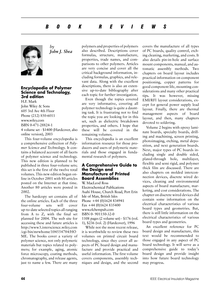 Book Reviews | IEEE Journals & Magazine | IEEE Xplore