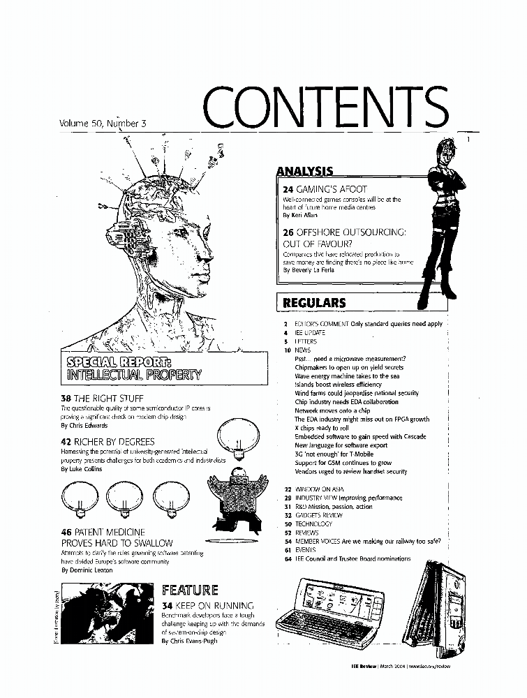 The IEE Review Table of Contents | IET Journals & Magazine | IEEE Xplore