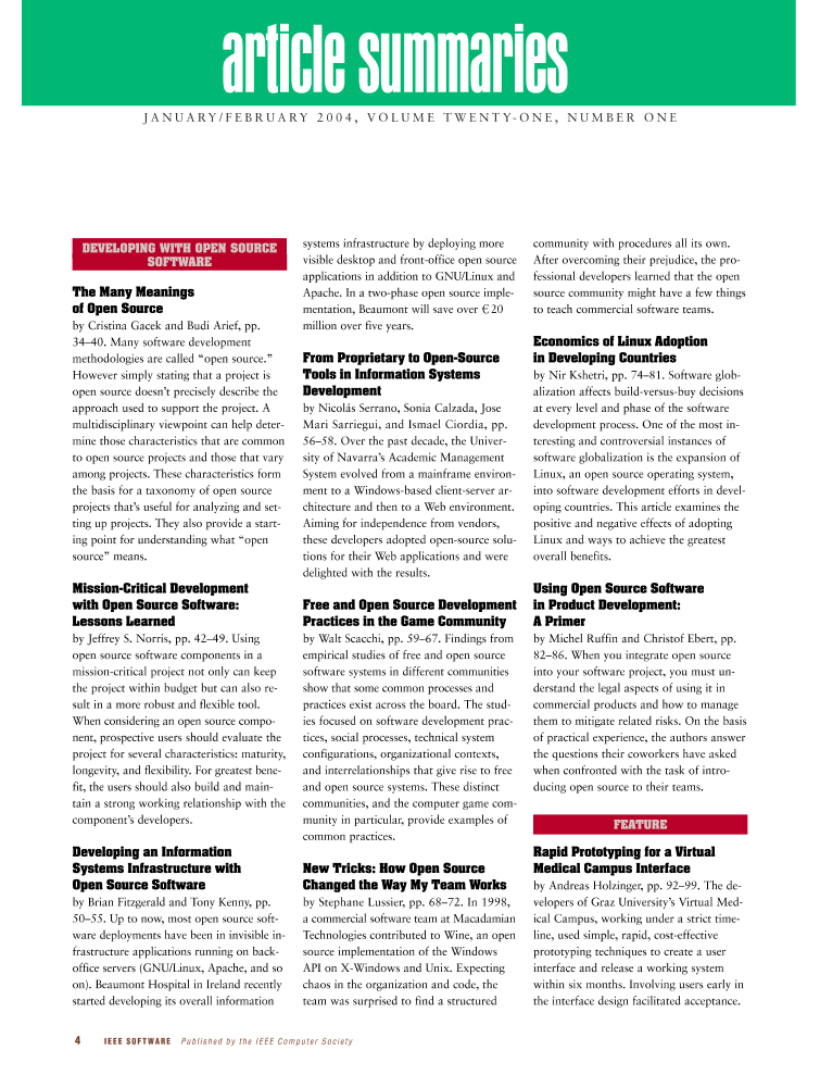 Article summaries | IEEE Journals & Magazine | IEEE Xplore