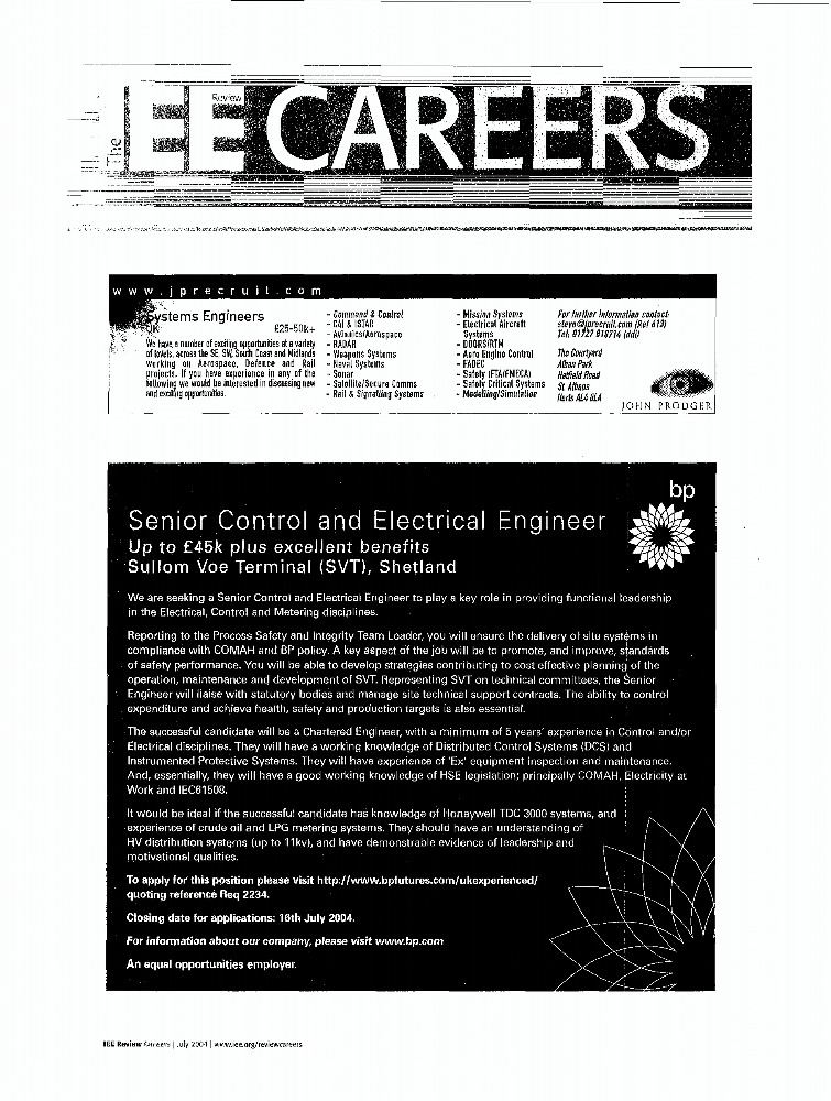 IEE Review careers | IET Journals & Magazine | IEEE Xplore