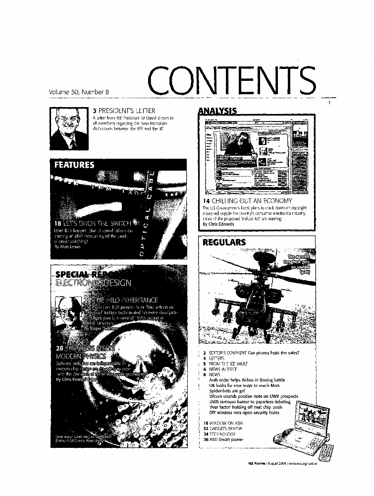 IEE Review - Table of contents | IET Journals & Magazine | IEEE Xplore