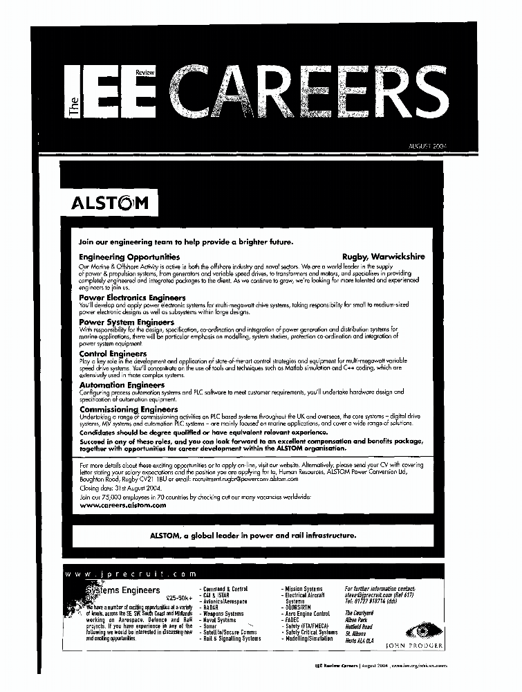 The IEE Review Careers | IET Journals & Magazine | IEEE Xplore