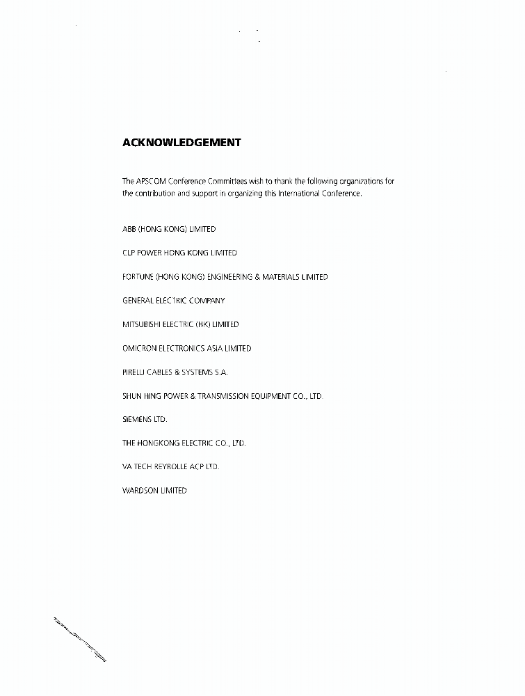 Acknowledgement | IET Conference Publication | IEEE Xplore