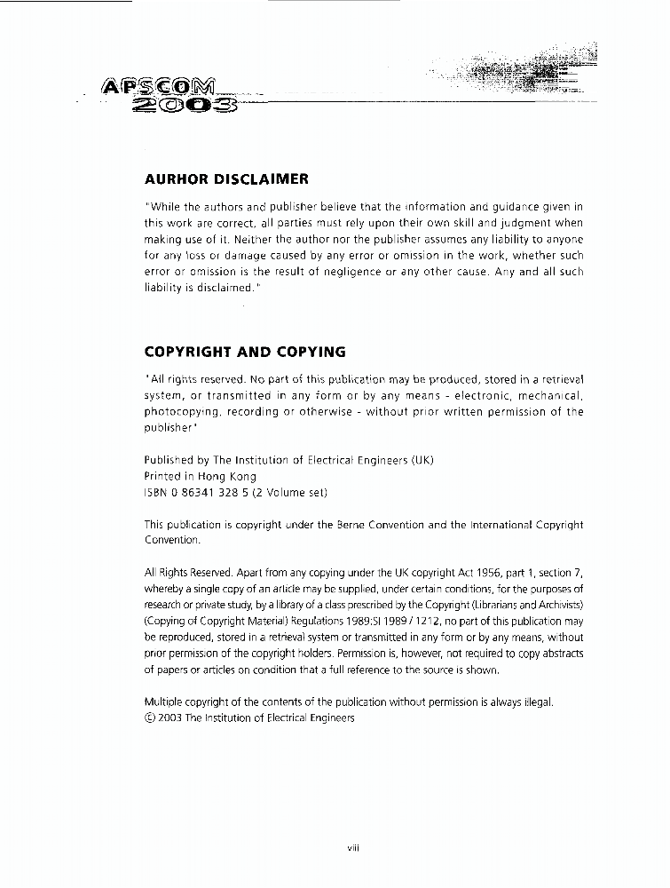 Copyright | IET Conference Publication | IEEE Xplore