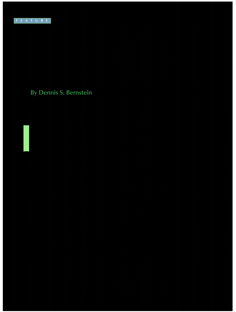 Feature - A retrospective on IEEE Control Systems Magazine - A gallery ...