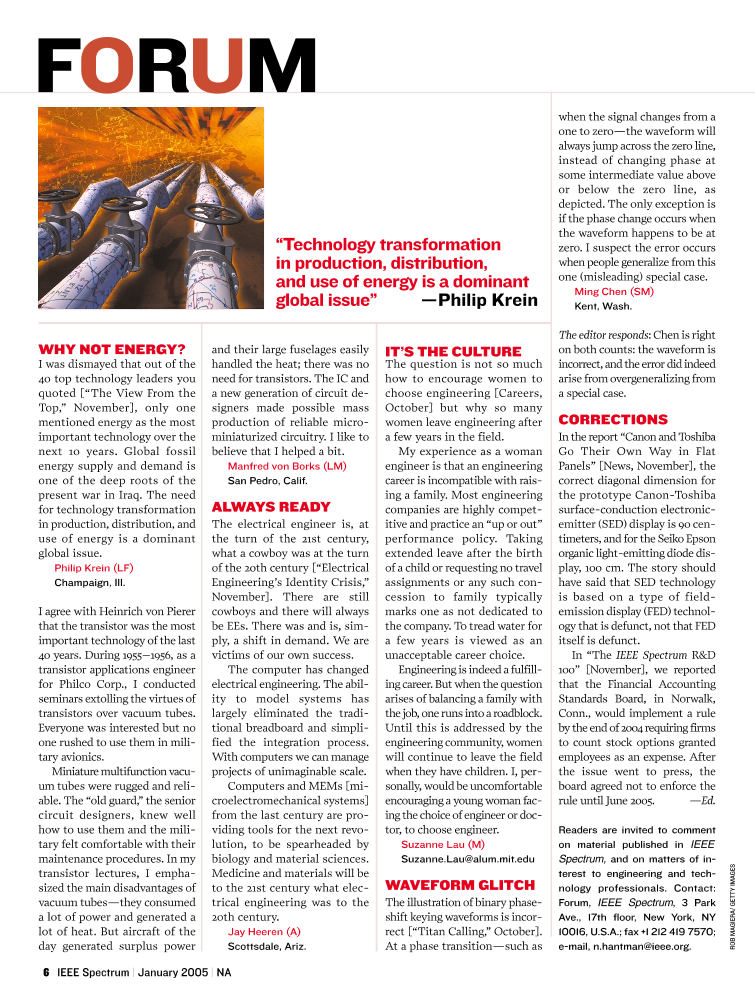 Forum | IEEE Journals & Magazine | IEEE Xplore