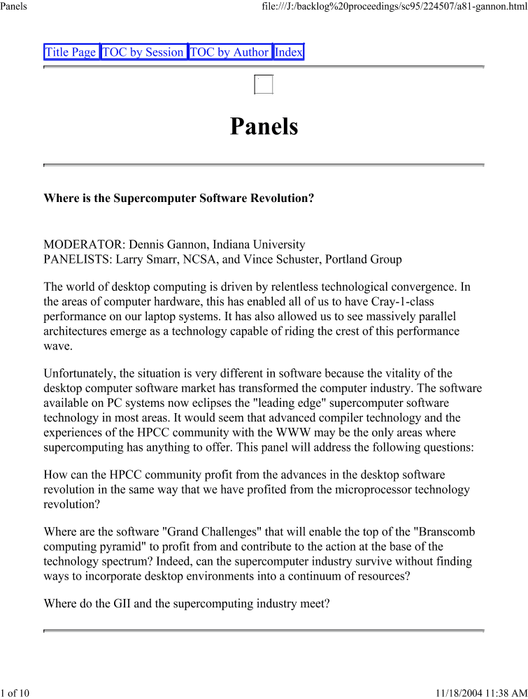 Where is the Supercomputer Software Revolution? | IEEE Conference ...