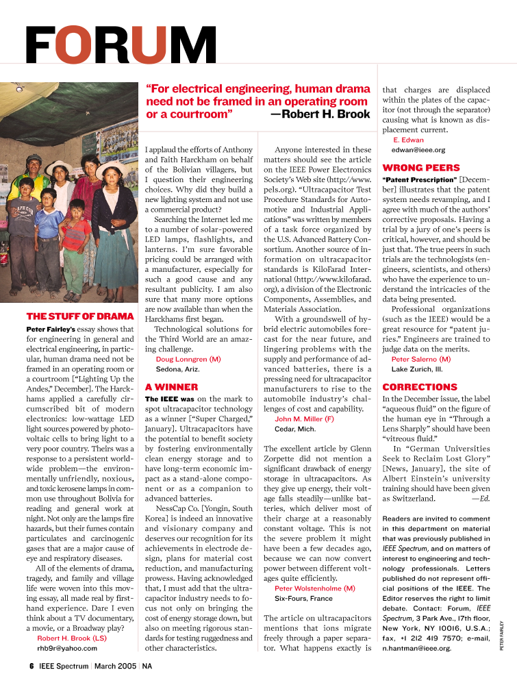 Forum | IEEE Journals & Magazine | IEEE Xplore