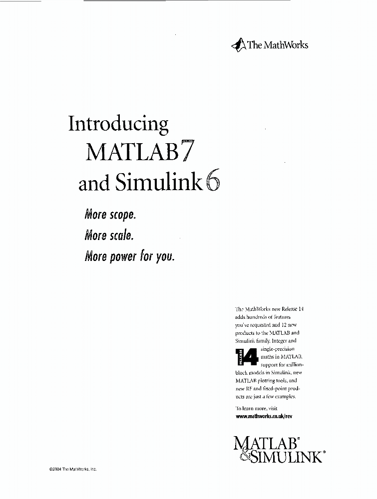 Introducing MATLAB7 and Simulink 6 | IET Journals & Magazine | IEEE Xplore