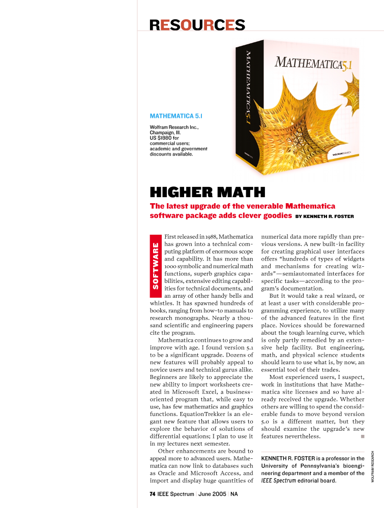Software: Higher Math | IEEE Journals & Magazine | IEEE Xplore