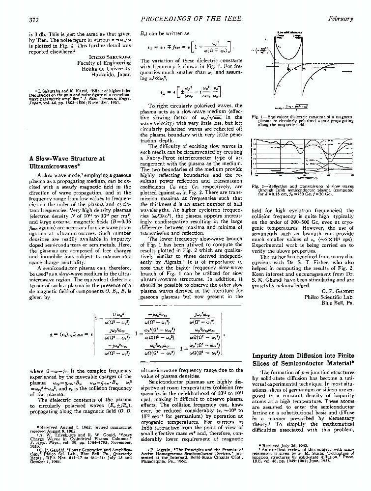 A slow-wave structure at ultramicrowaves | IEEE Journals & Magazine ...