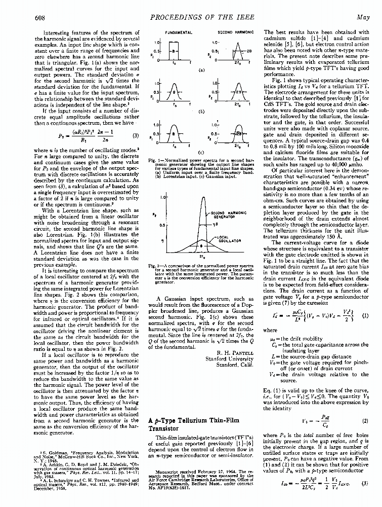 A p-type tellurium thin-film transistor | IEEE Journals & Magazine ...