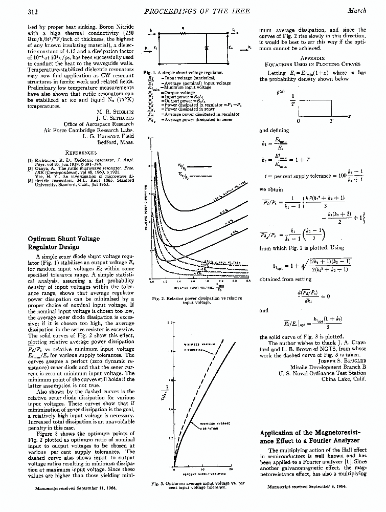 Optimum shunt voltage regulator design | IEEE Journals & Magazine ...