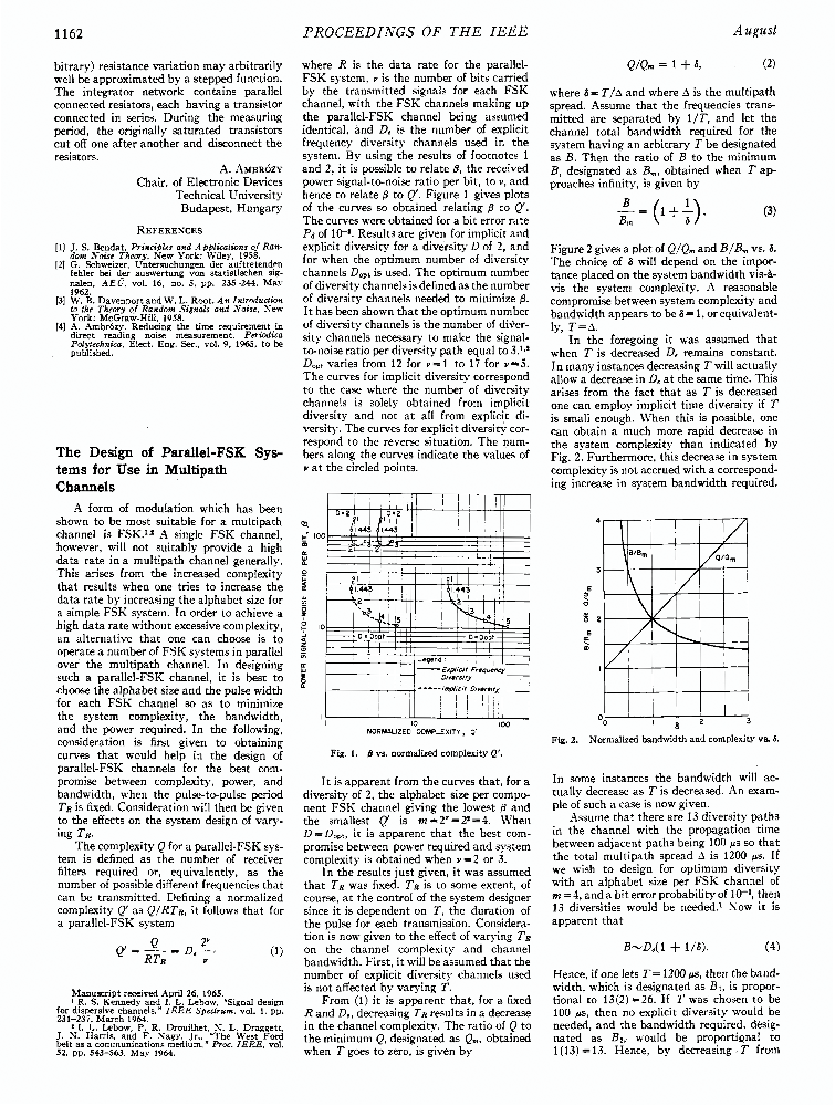 The design of parallel-FSK systems for use in multipath channels | IEEE ...