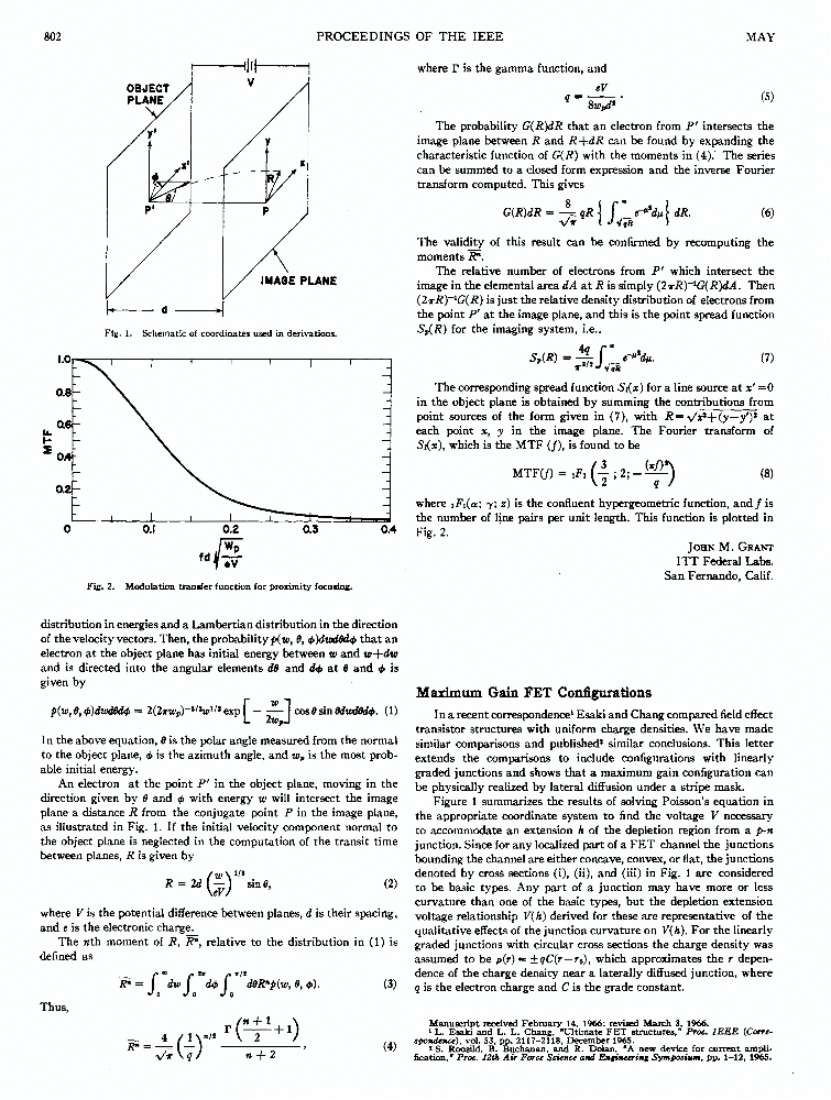 Maximum gain FET configurations | IEEE Journals & Magazine | IEEE Xplore