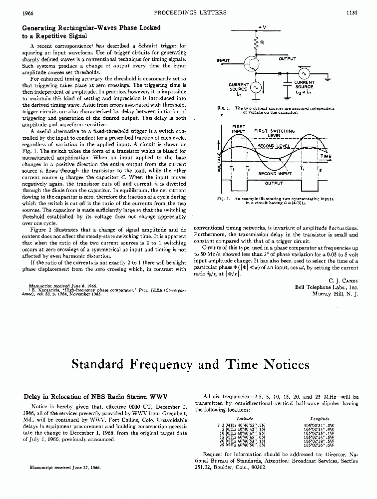 Generating rectangular-waves phase locked to a repetitive signal | IEEE ...